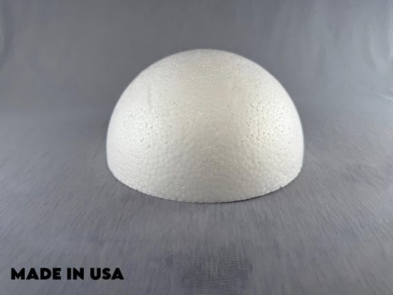 Craft Foam Small Styrofoam Balls Crafjie 40-Pack 3" White Foam Balls ...