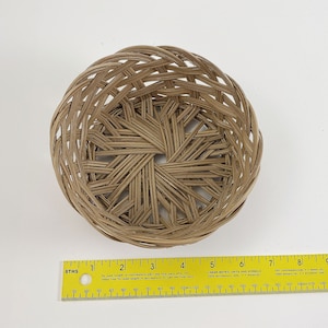 Handmade Philippine Coco Midrib Round Baskets: Bread, Food, Floral - Etsy