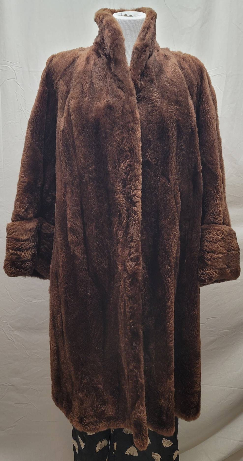 Vintage Ed Hamilton Fur Coat - Etsy