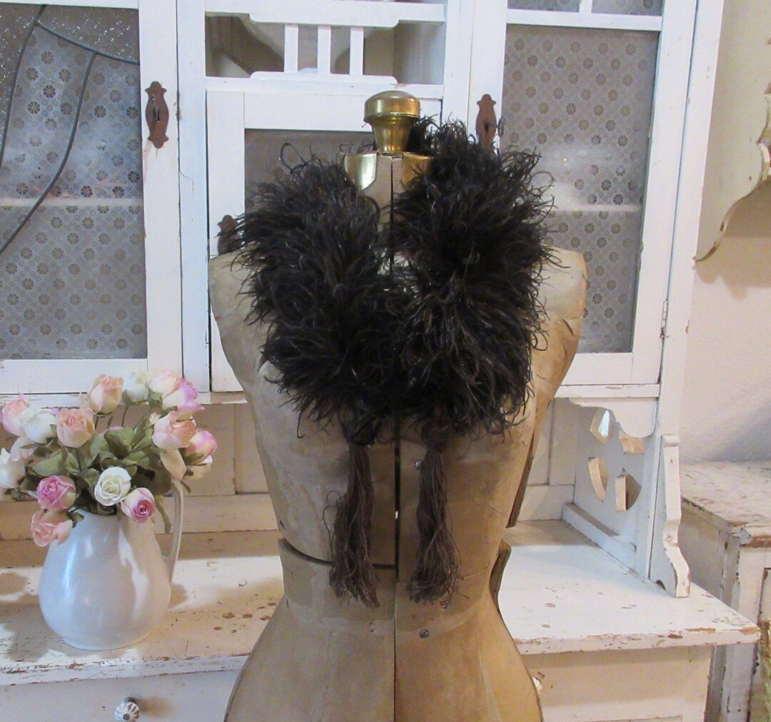 Victorian Ostrich Feather Boa, C1890s - Etsy