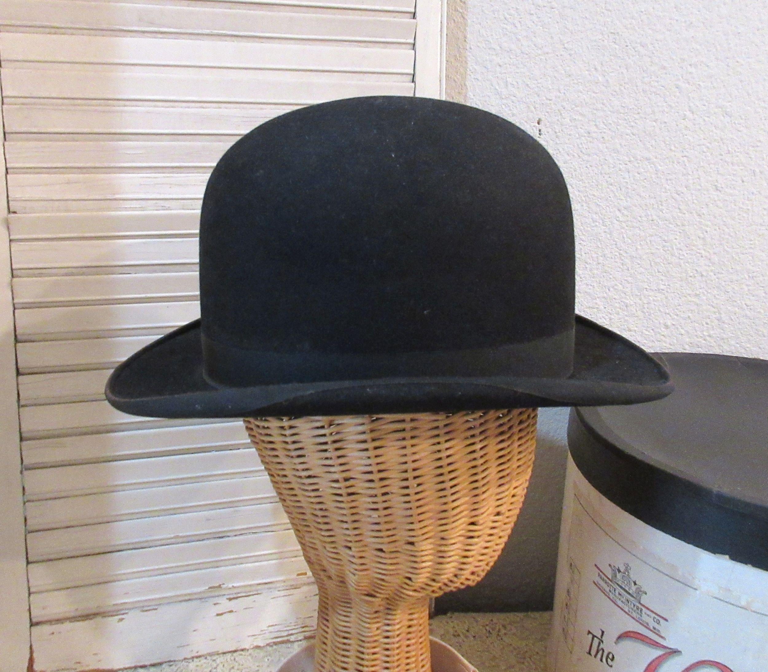 Vintage Bowler Hat, 1930s - Etsy