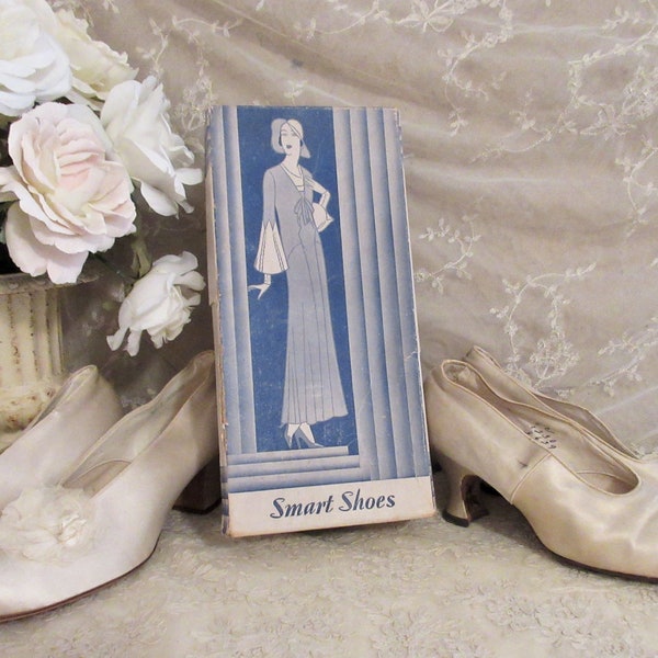 Vintage Shoe Box - Etsy