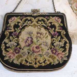 Vintage Petit Point Handbag, C1920s - Etsy