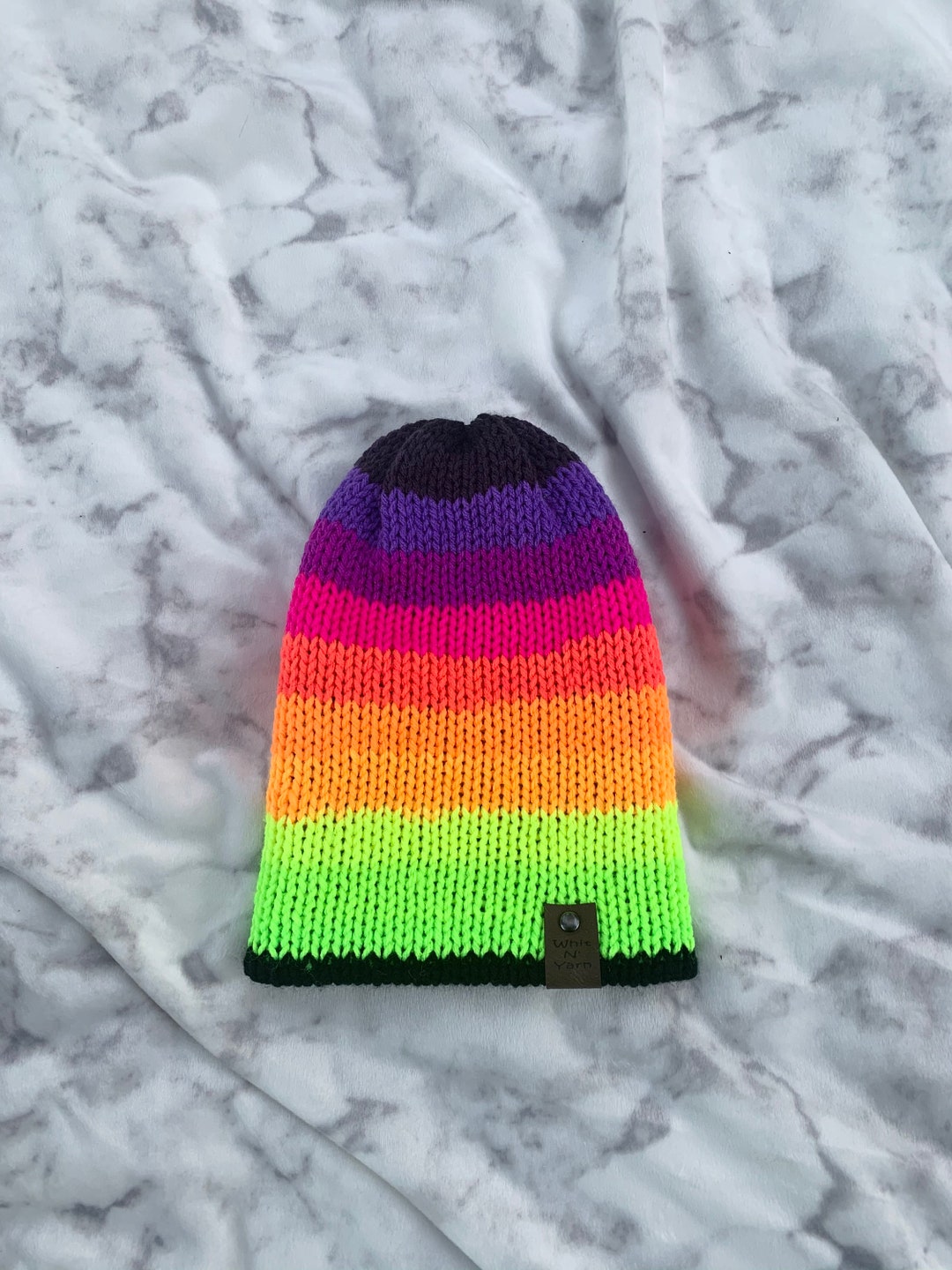 Child Size Evil Twin Beanie Evil Twin Beanie Tiktok Beanie - Etsy