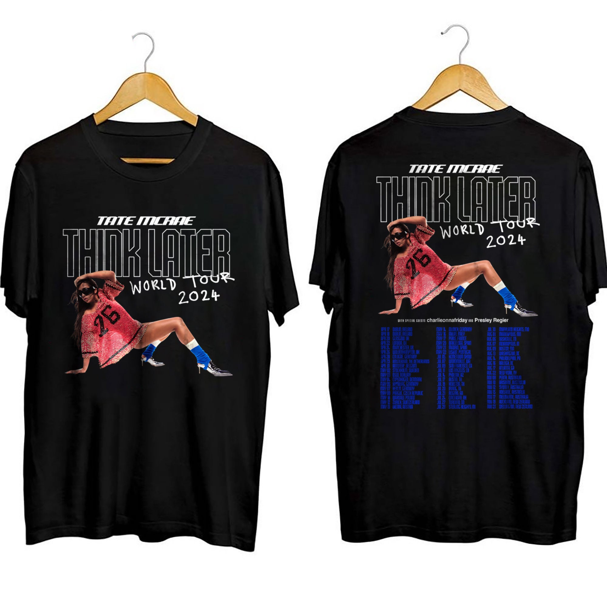 Tate McRae The Think Later World Tour 2024 Tour sold by Kingpin Two-Way ...