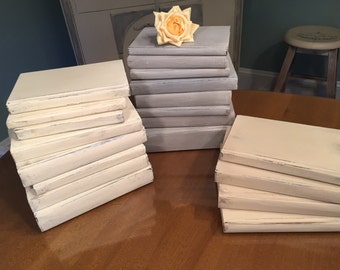 Vintage book stack | Etsy