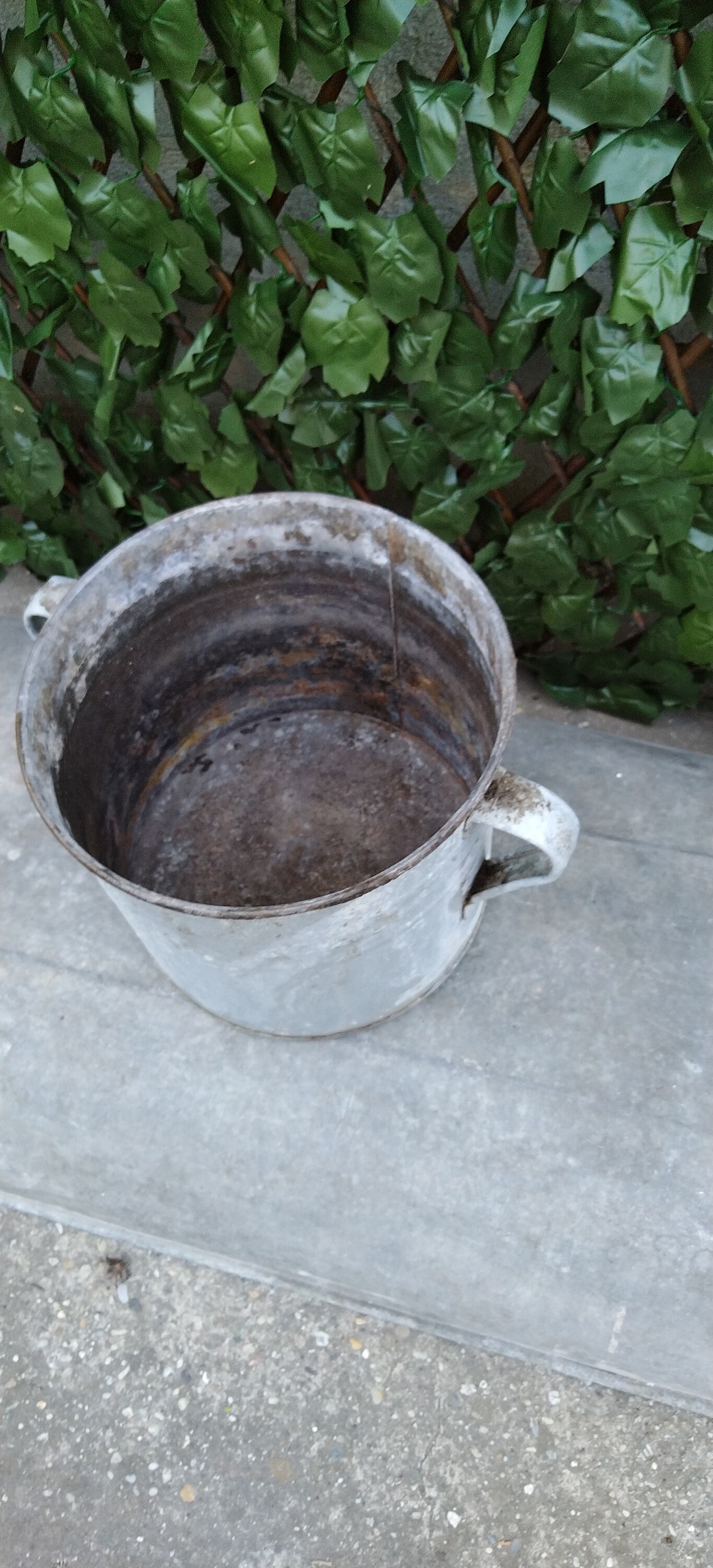 Vintage Galvanized Zinc Planter Hungarian Two Handled Pot - Etsy
