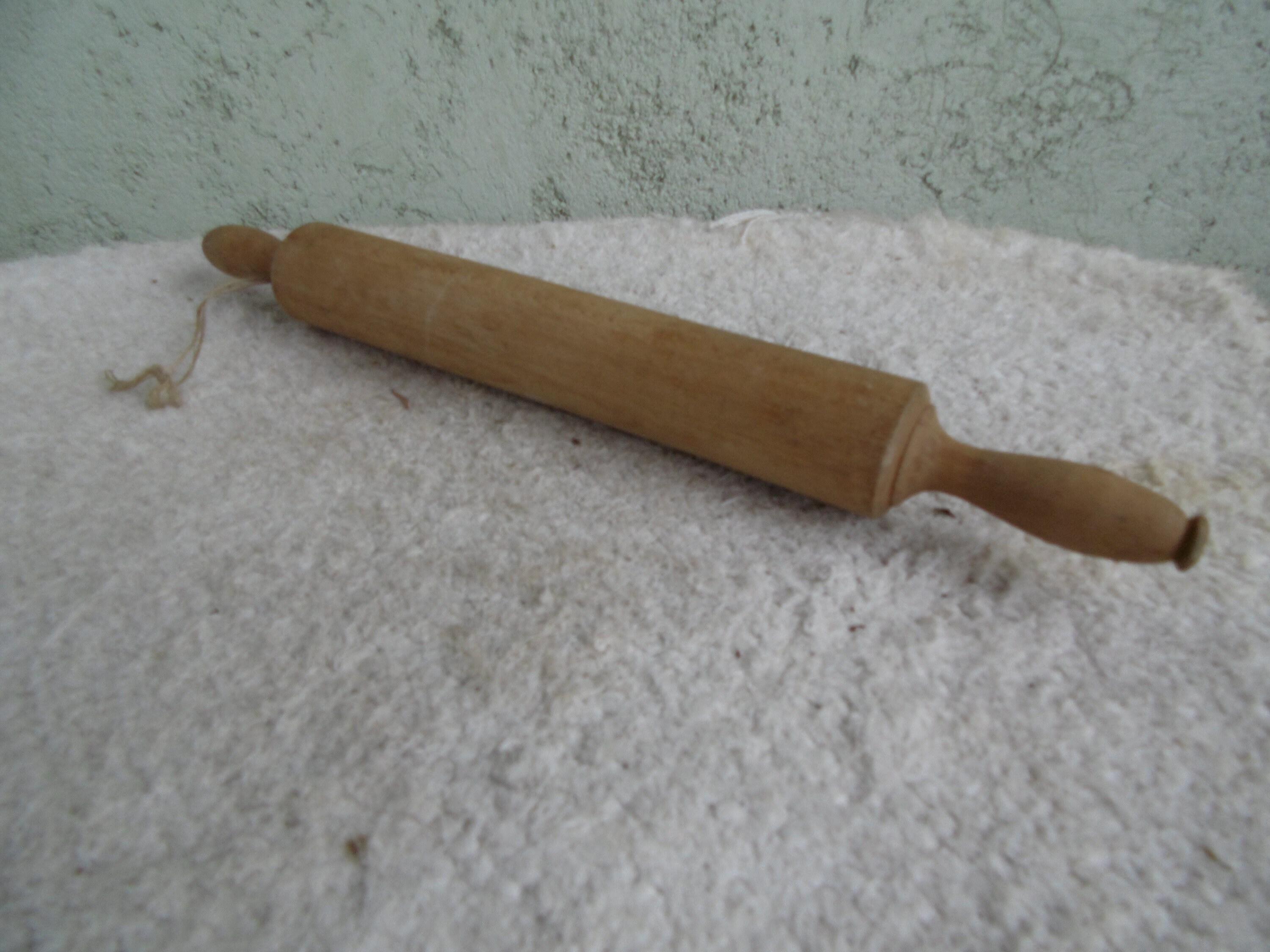 Antique Primitive Wooden Rolling Pin - Rustic Kitchen Decor - Country ...
