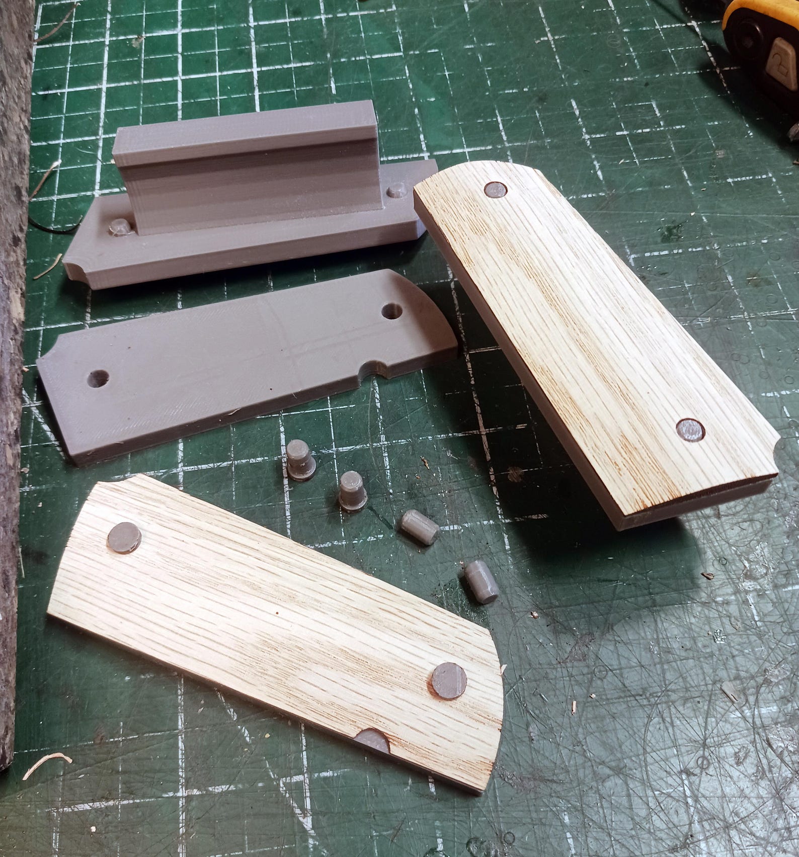 3D Print Jigs From Video "making Custom Leather Pistol Grips for a 1911 ...