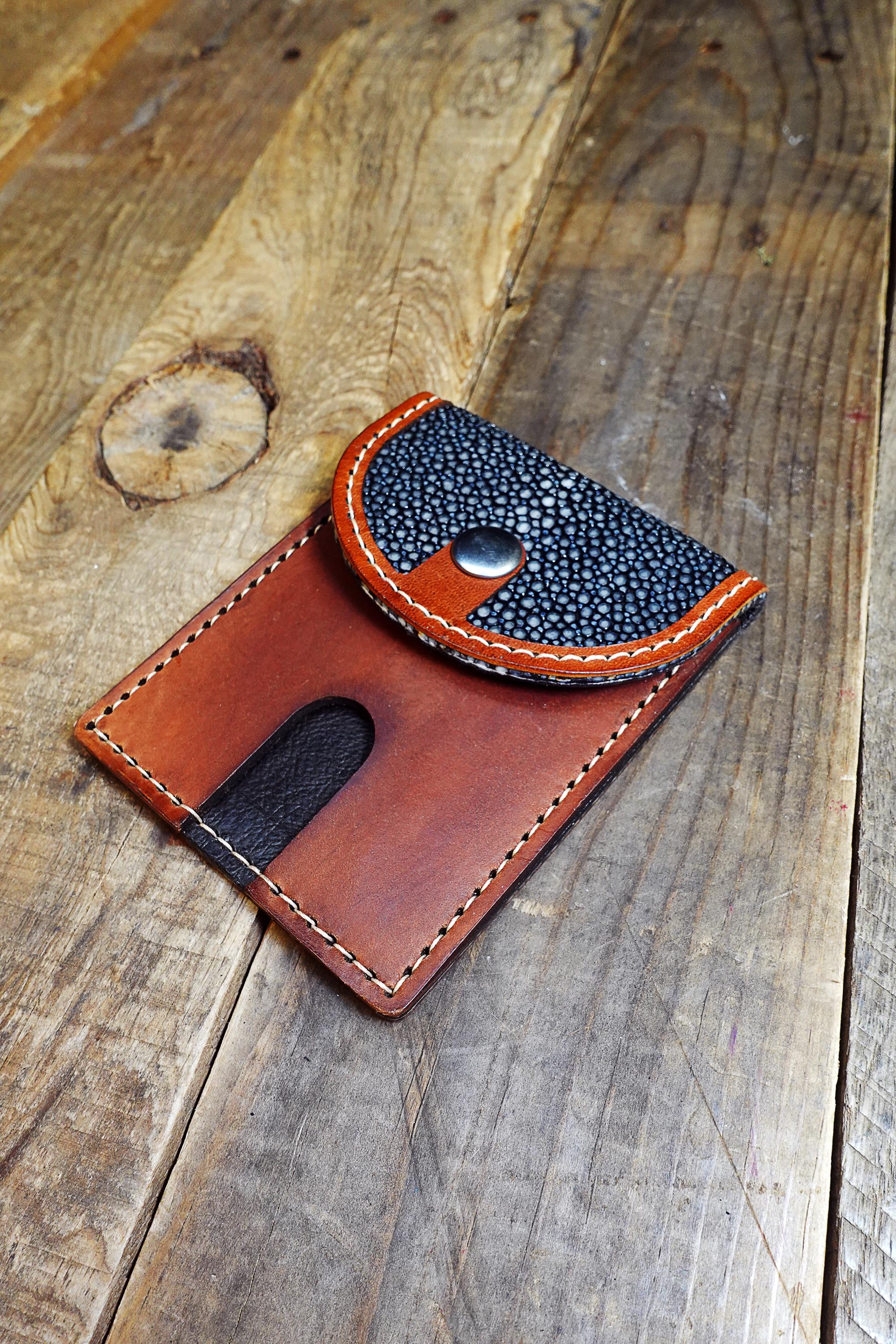 Leather Card Wallet Digital Pattern - Etsy