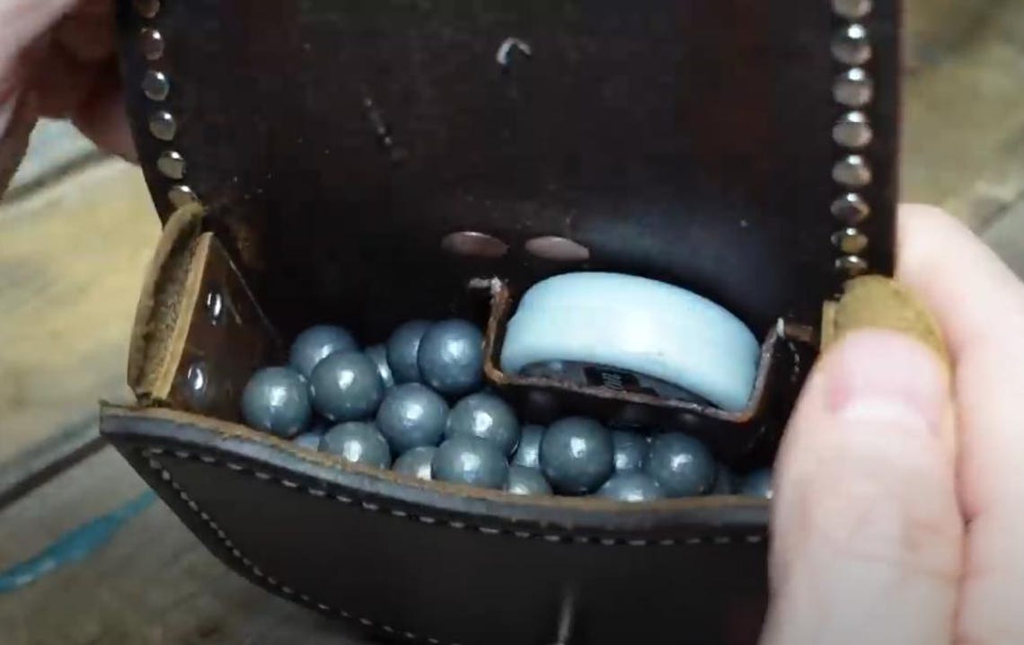 Black Powder Shot Pouch / Possibles Bag Digital Pattern - Etsy