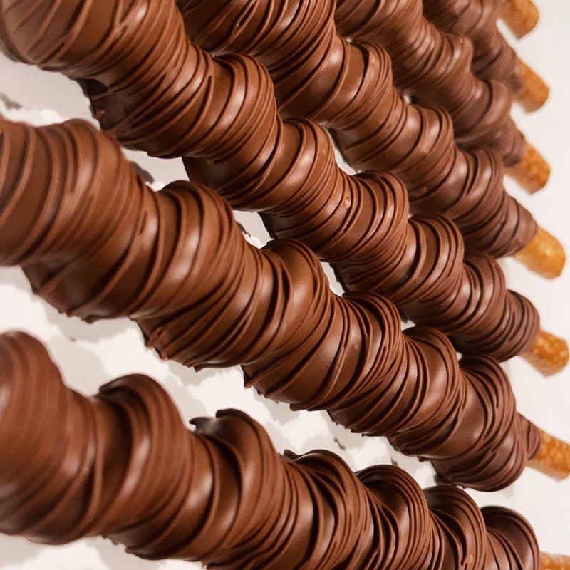 Chocolate Covered Pretzel Rods - Etsy
