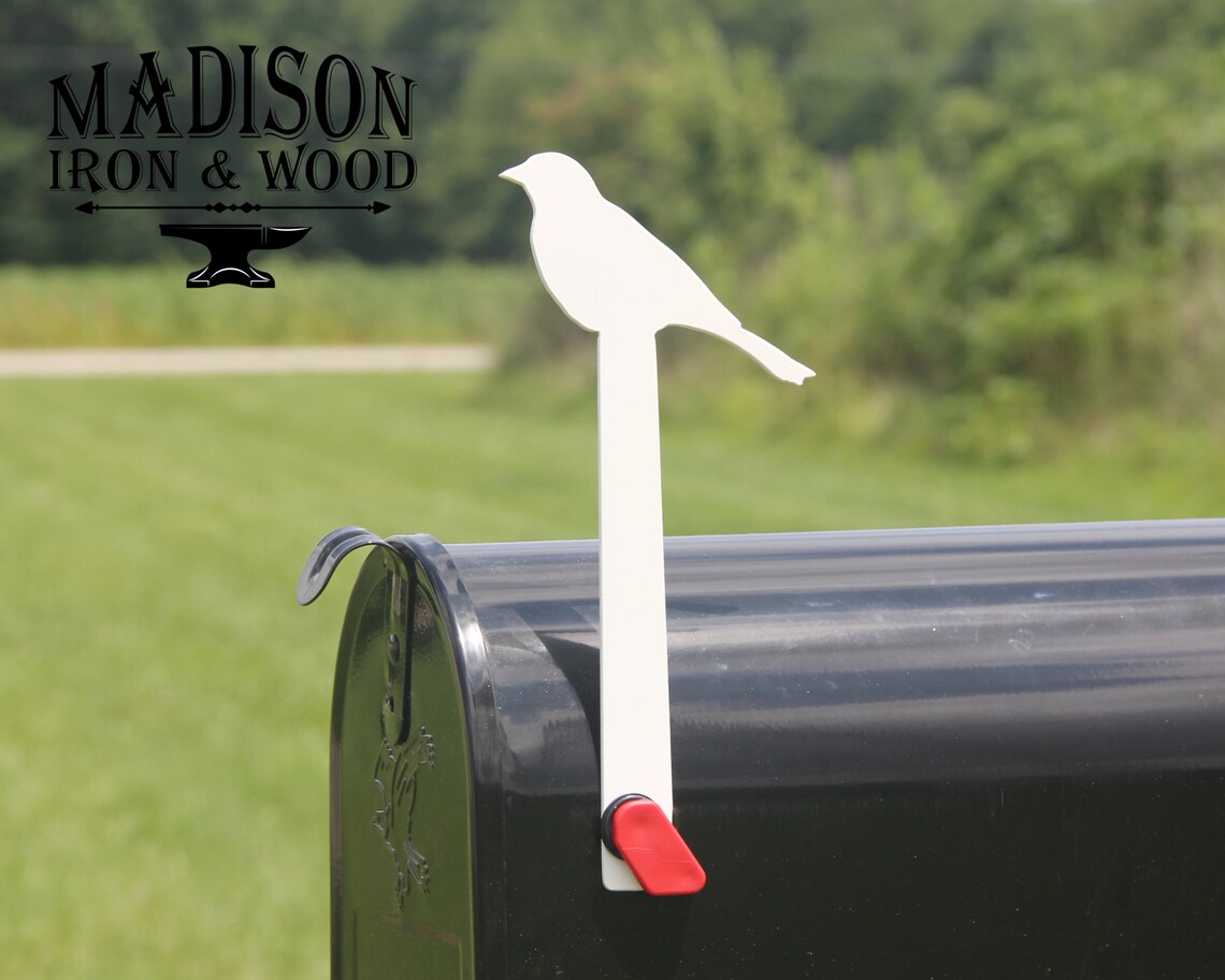 Bird Mailbox Flag Decorative Mailbox Flag Metal Cat Mailbox | Etsy