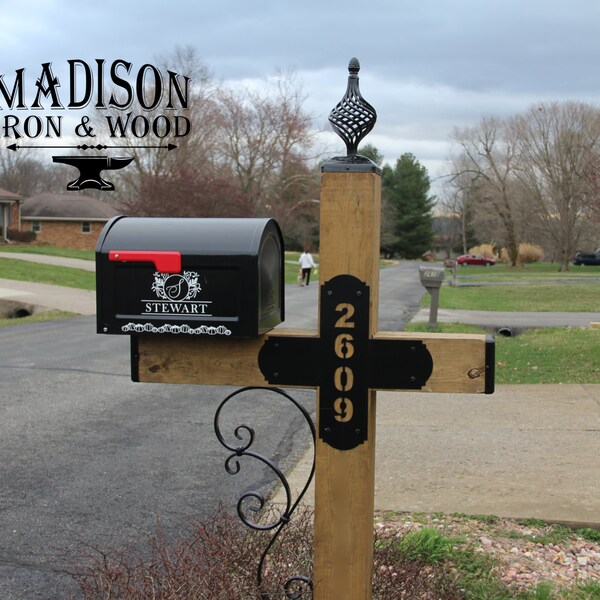 Iron Mailbox - Etsy