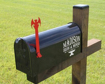 Gargoyle Mailbox - Etsy