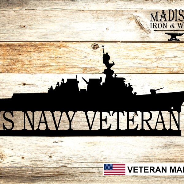 Us Navy Ship Metal Sign - Etsy
