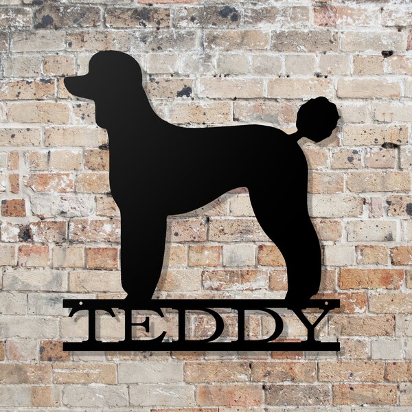 Poodle Sign - Etsy