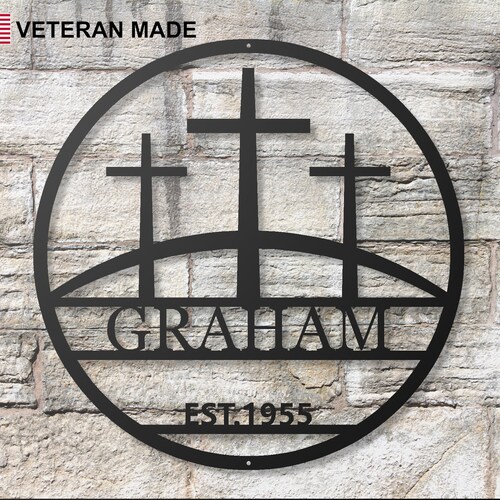 Custom Metal Name Sign Christmas Gift Housewarming Gift | Etsy