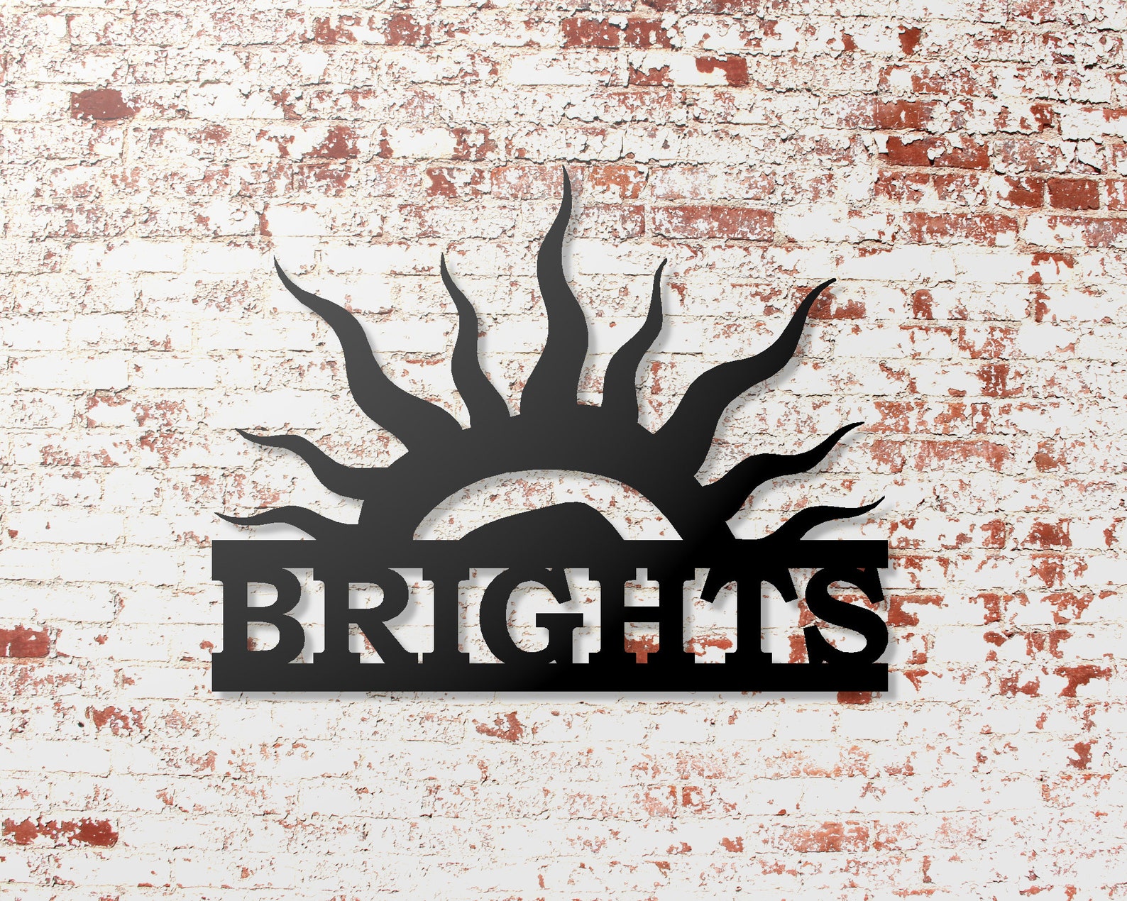 Sun Address Sign Custom Name Sign Indian Sun Abstract Sun | Etsy