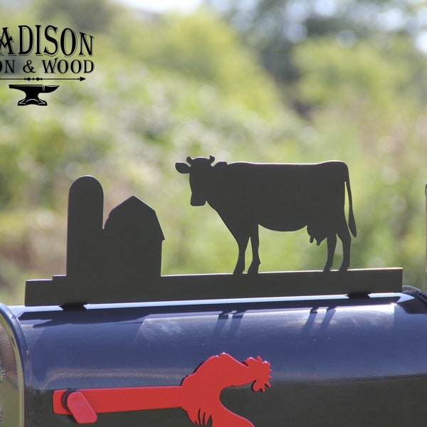 Cow Mailbox - Etsy