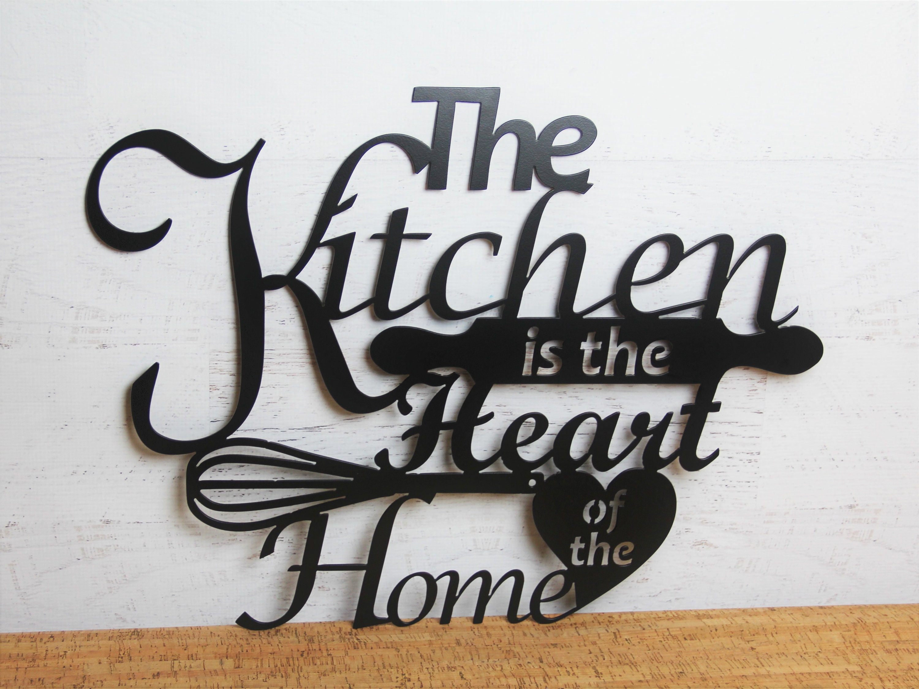 Kitchen Metal Wall Decor