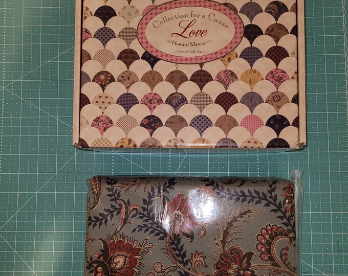 Clamshell Love Quilt Kit and Backing Featuring Collections for a Cause ...