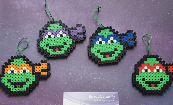 Set of 4 TMNT Magnets/ornaments Teenage Mutant Ninja Turtles - Etsy