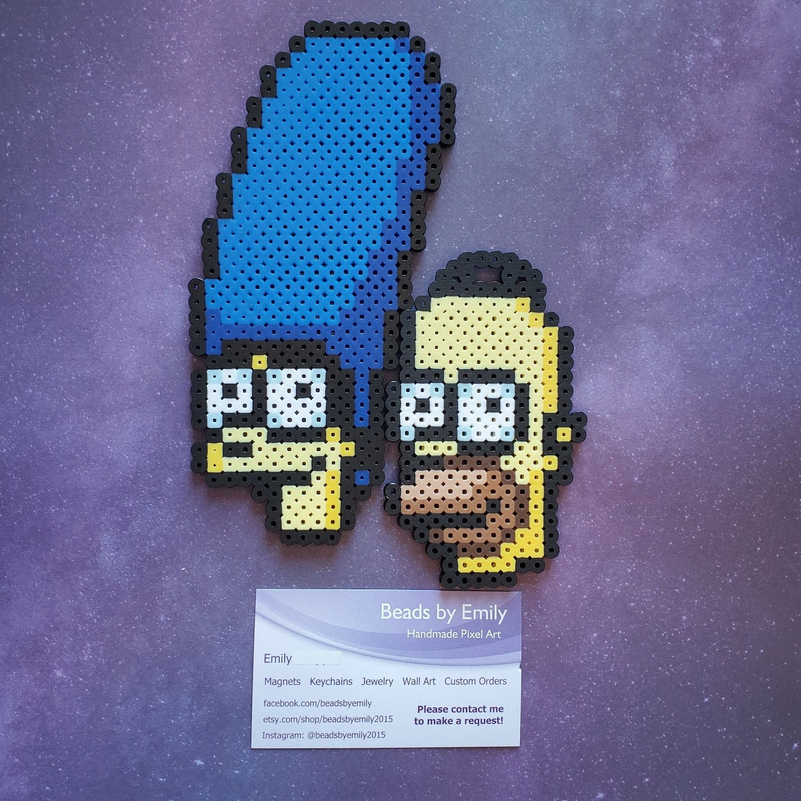 Simpsons Magnet Set Homer Marge Lisa Bart Maggie Unique - Etsy Canada