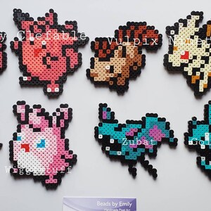 Pokemon Magnets / Ornaments - Clefairy Clefable Vulpix Ninetails ...