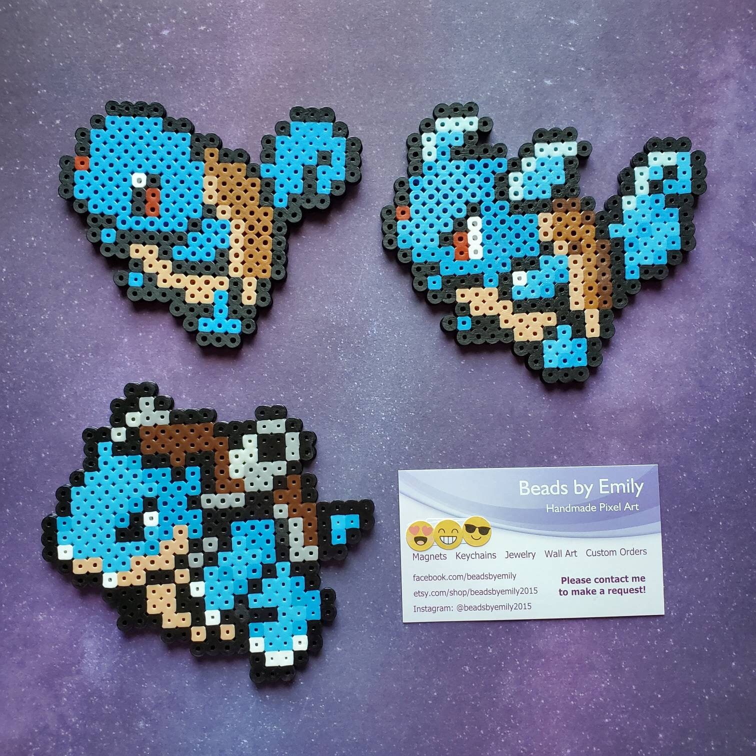 Pokemon Magnets / Ornaments - Bulbasaur Ivysaur Venusaur Charmander ...