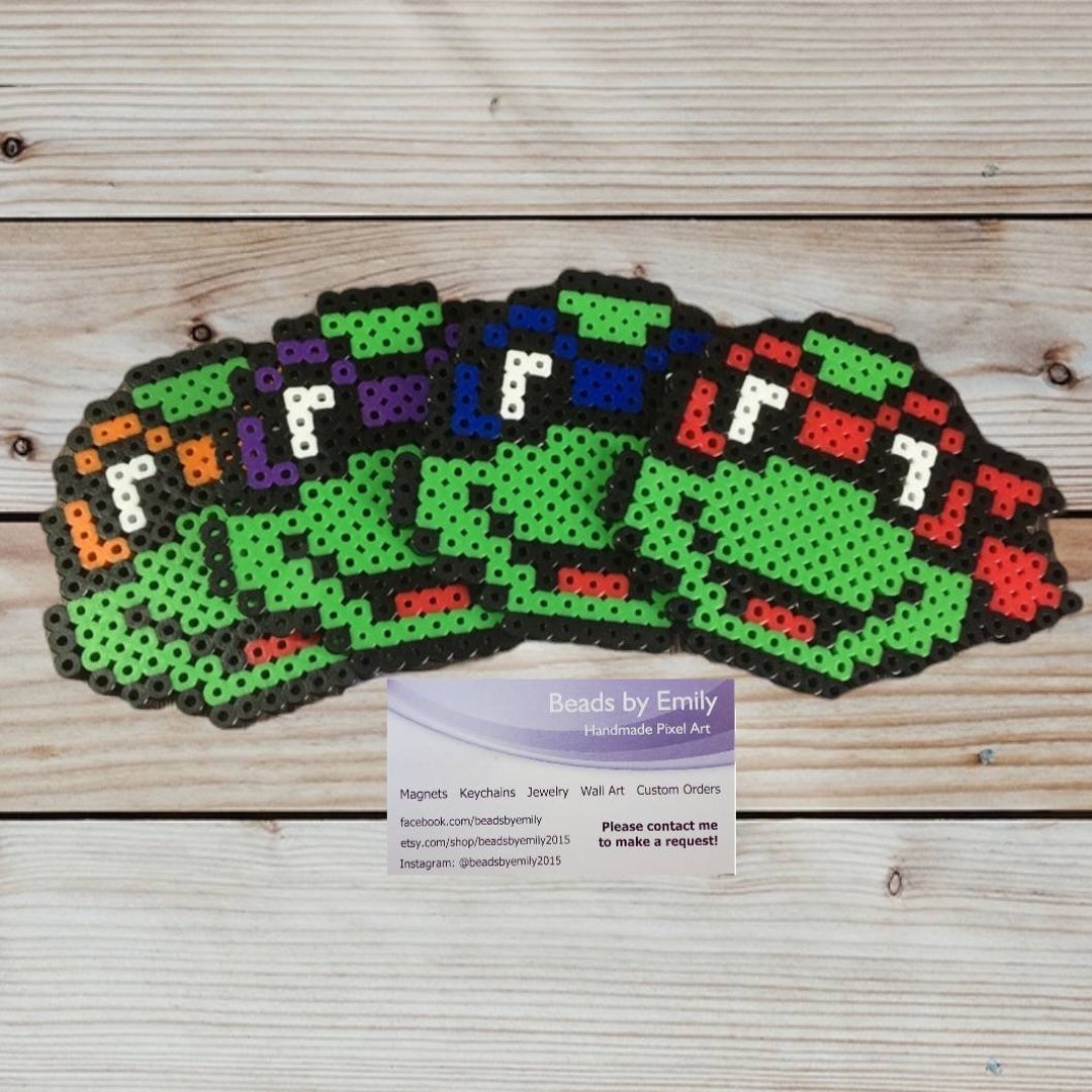 TMNT Magnets / Ornaments - Teenage Mutant Ninja Turtles - Home Decor ...