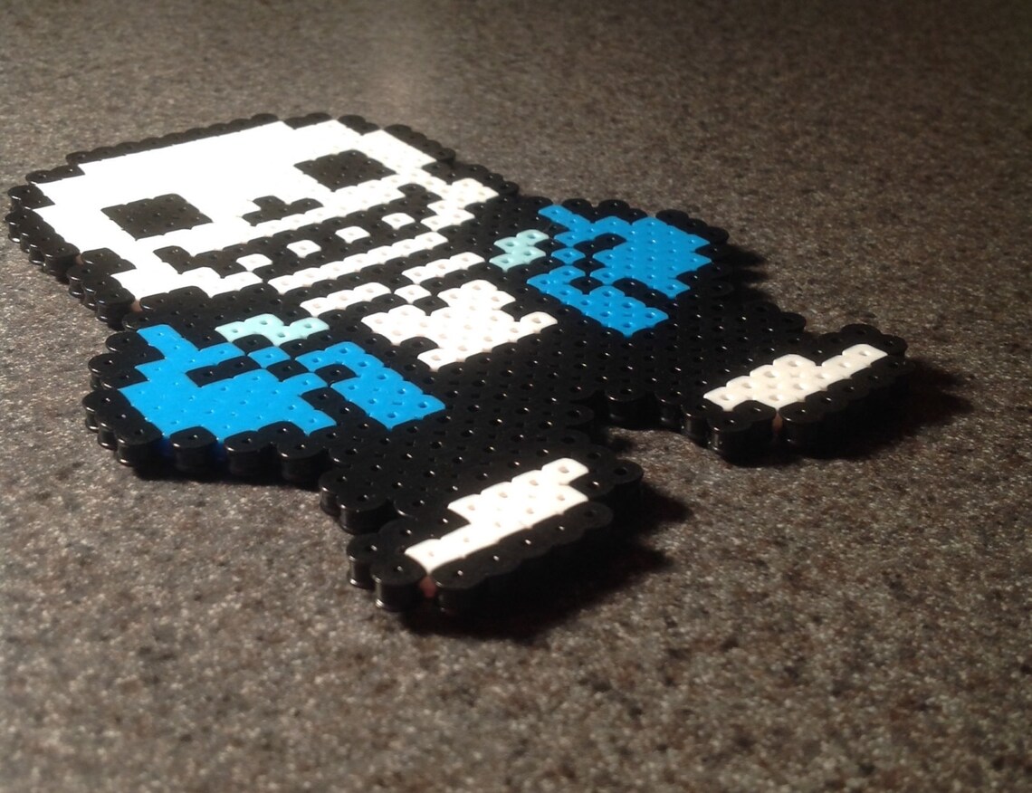 Sans Fridge Magnet Undertale Pixel Art Fan Art Papyrus | Etsy