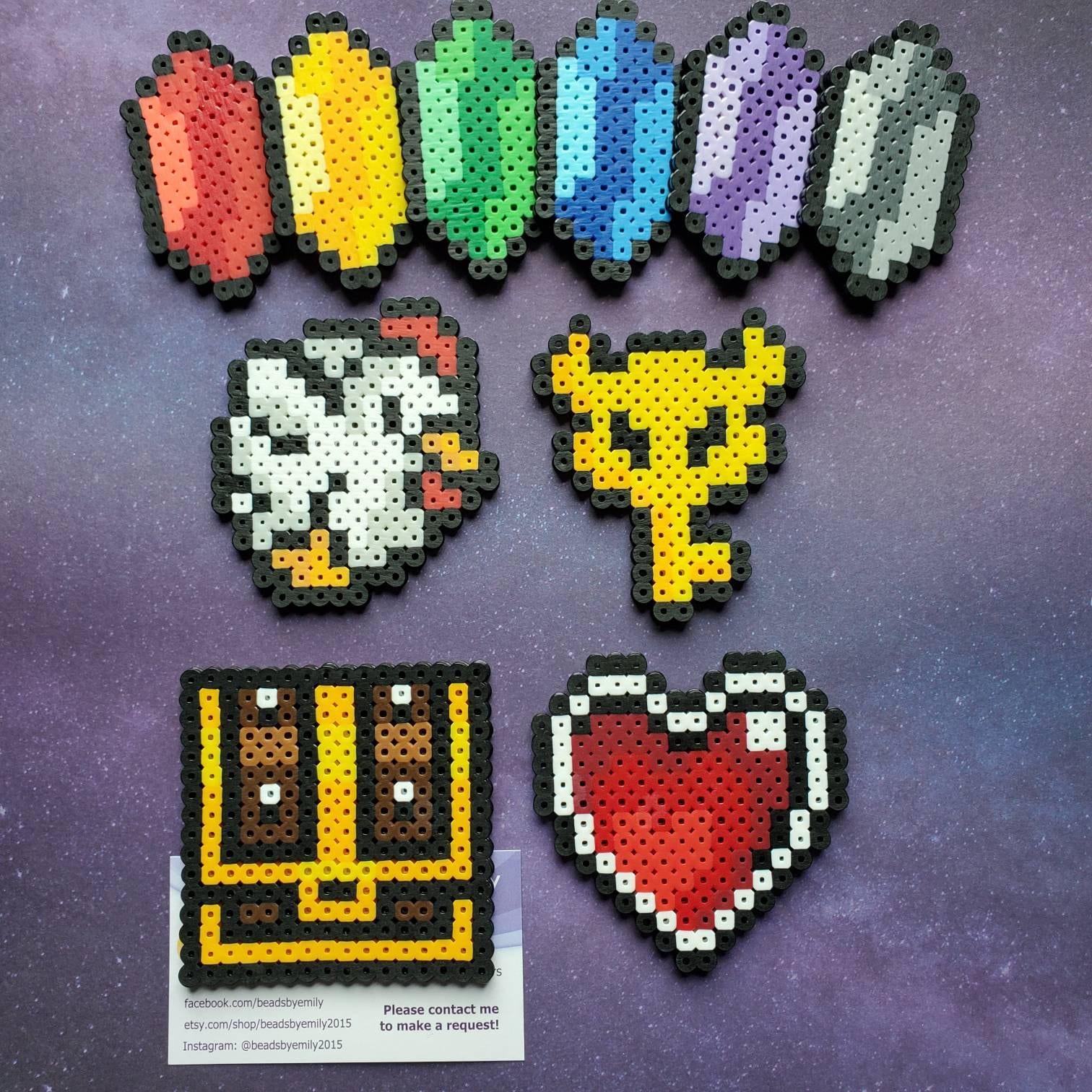Zelda Fridge Magnets/ornaments - Rupees Potions Cucco Navi Hey Listen ...