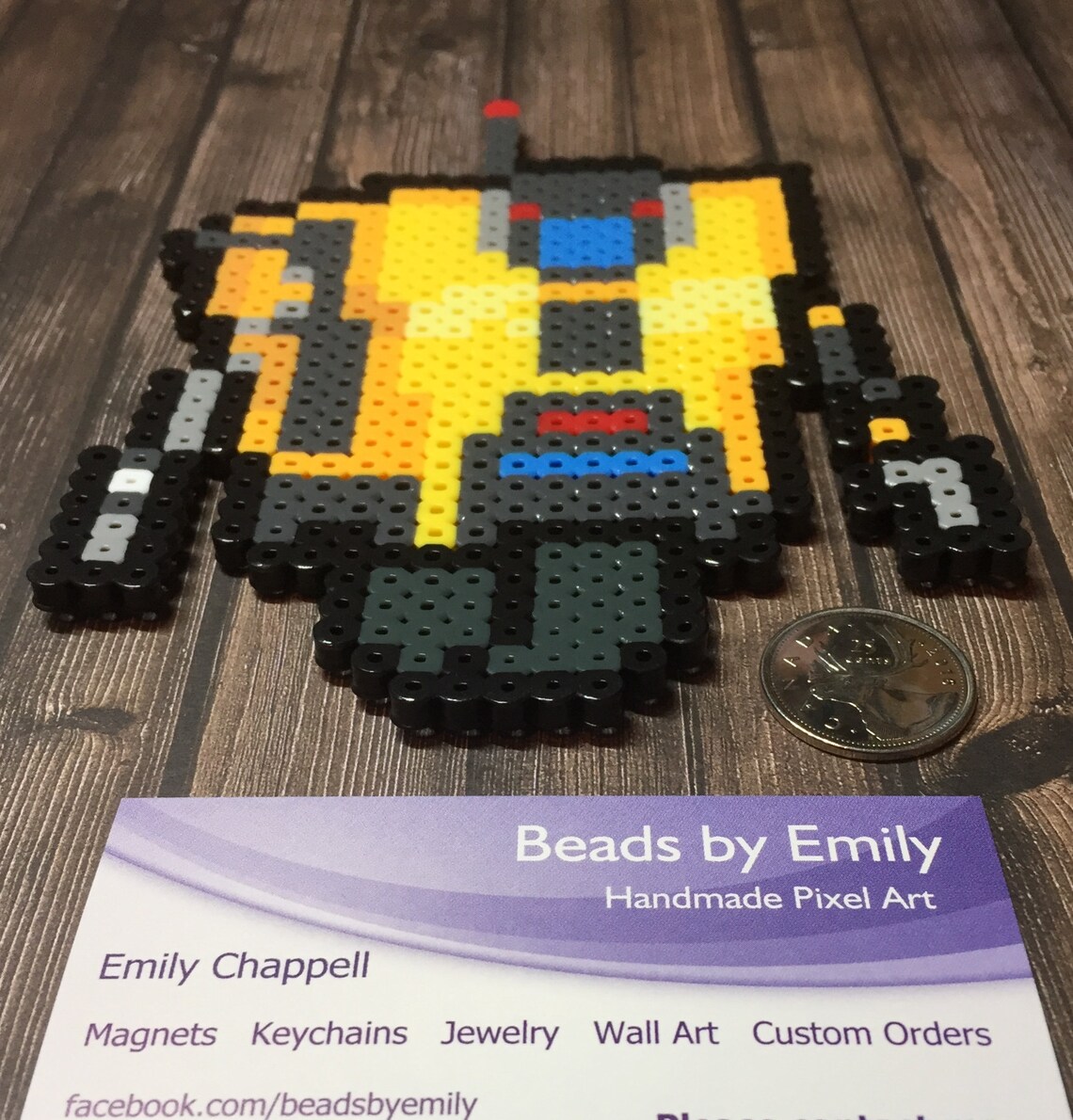 Borderlands Logo / Claptrap Decoration Nerdy Pixel Art Home | Etsy