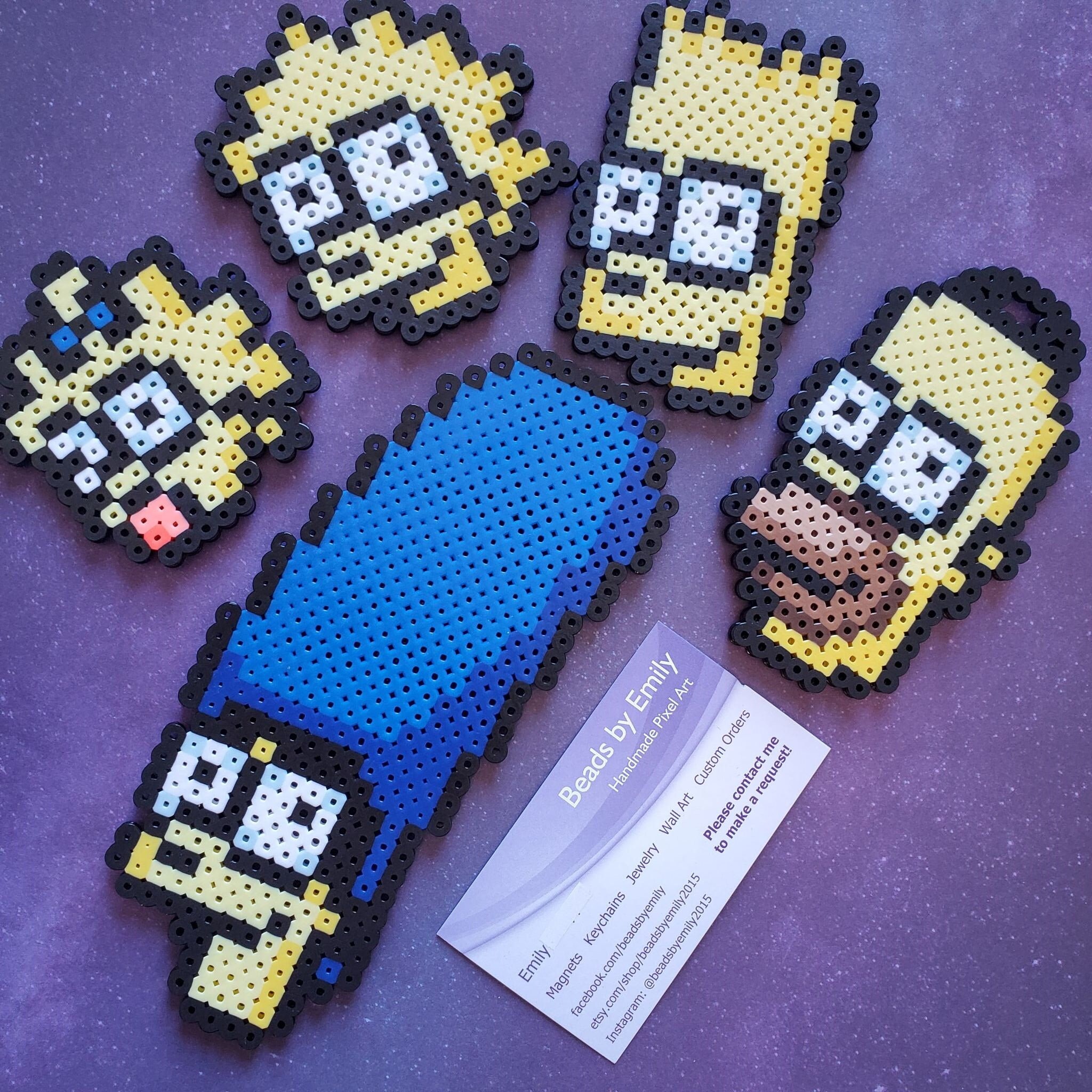 Simpsons Magnet Set Homer Marge Lisa Bart Maggie Unique | Etsy