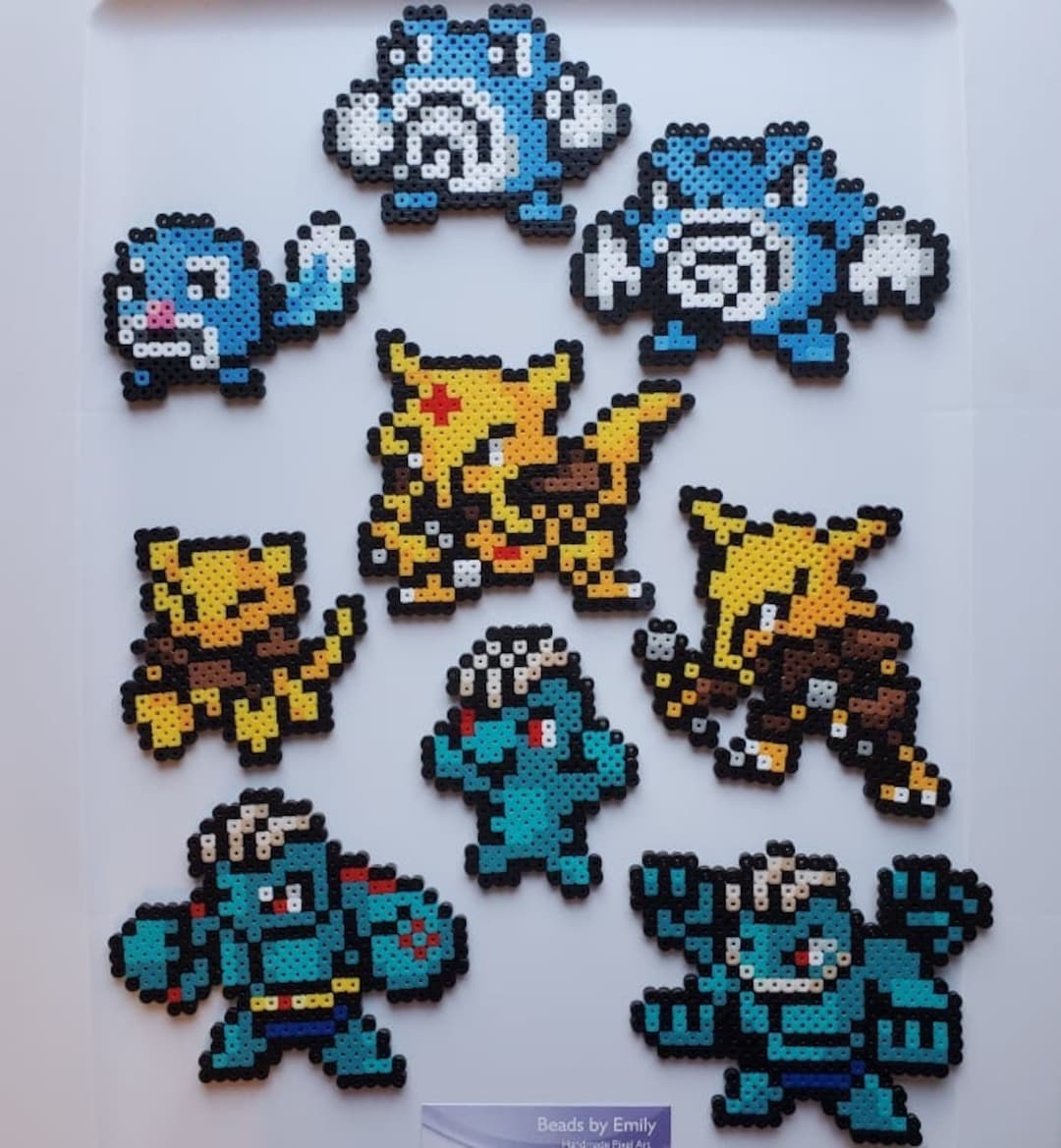 Pokemon Magnets / Ornaments Poliwag Poliwhirl Poliwrath Abra Kadabra ...