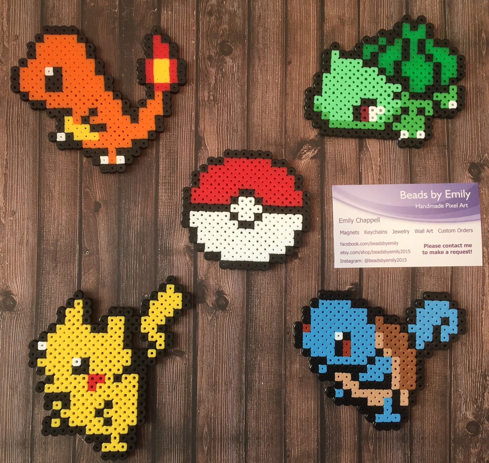 Handmade Pokemon Fridge Magnet – Geeky Gamer Ornament - Etsy