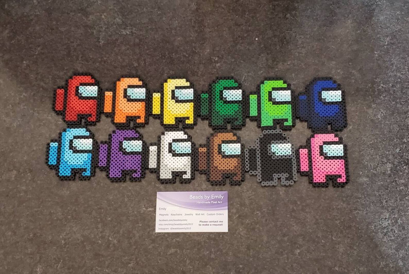 Among Us Magnets Christmas Tree Ornaments Red Orange - Etsy