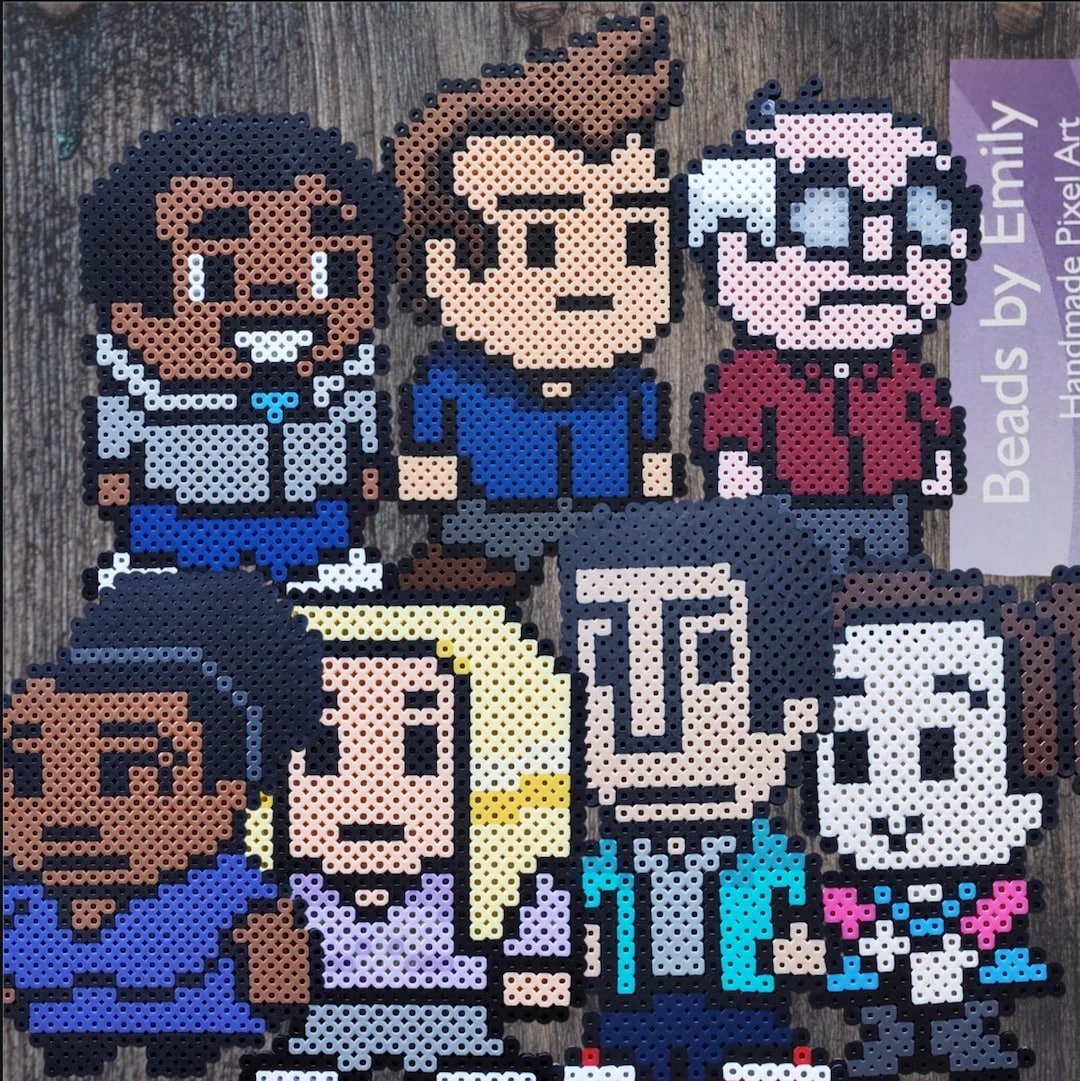 Community Ornaments - Jeff, Britta, Troy, Abed, Shirley, Pierce, Annie ...