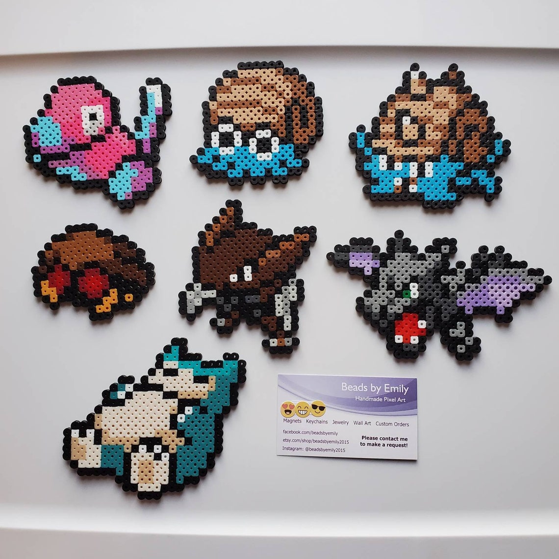 Pokemon Magnets / Ornaments Porygon Omanyte Omastar Kabuto - Etsy