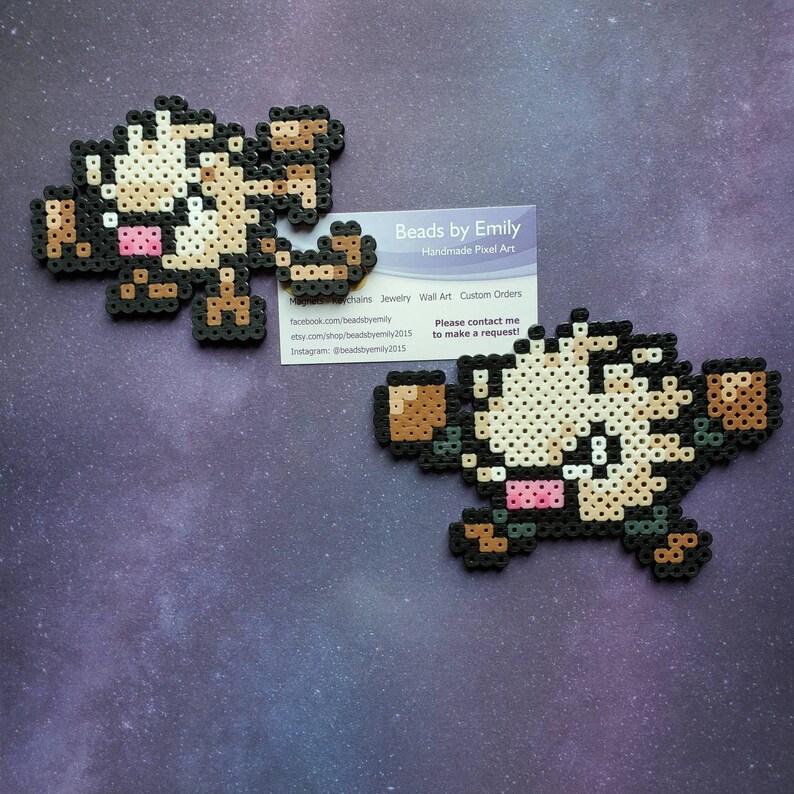 Pokemon Magnets / Ornaments Meowth Persian Psyduck Golduck - Etsy
