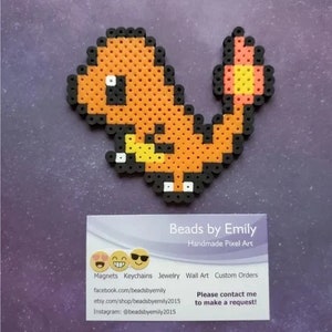 Handmade Pokemon Fridge Magnet – Geeky Gamer Ornament - Etsy