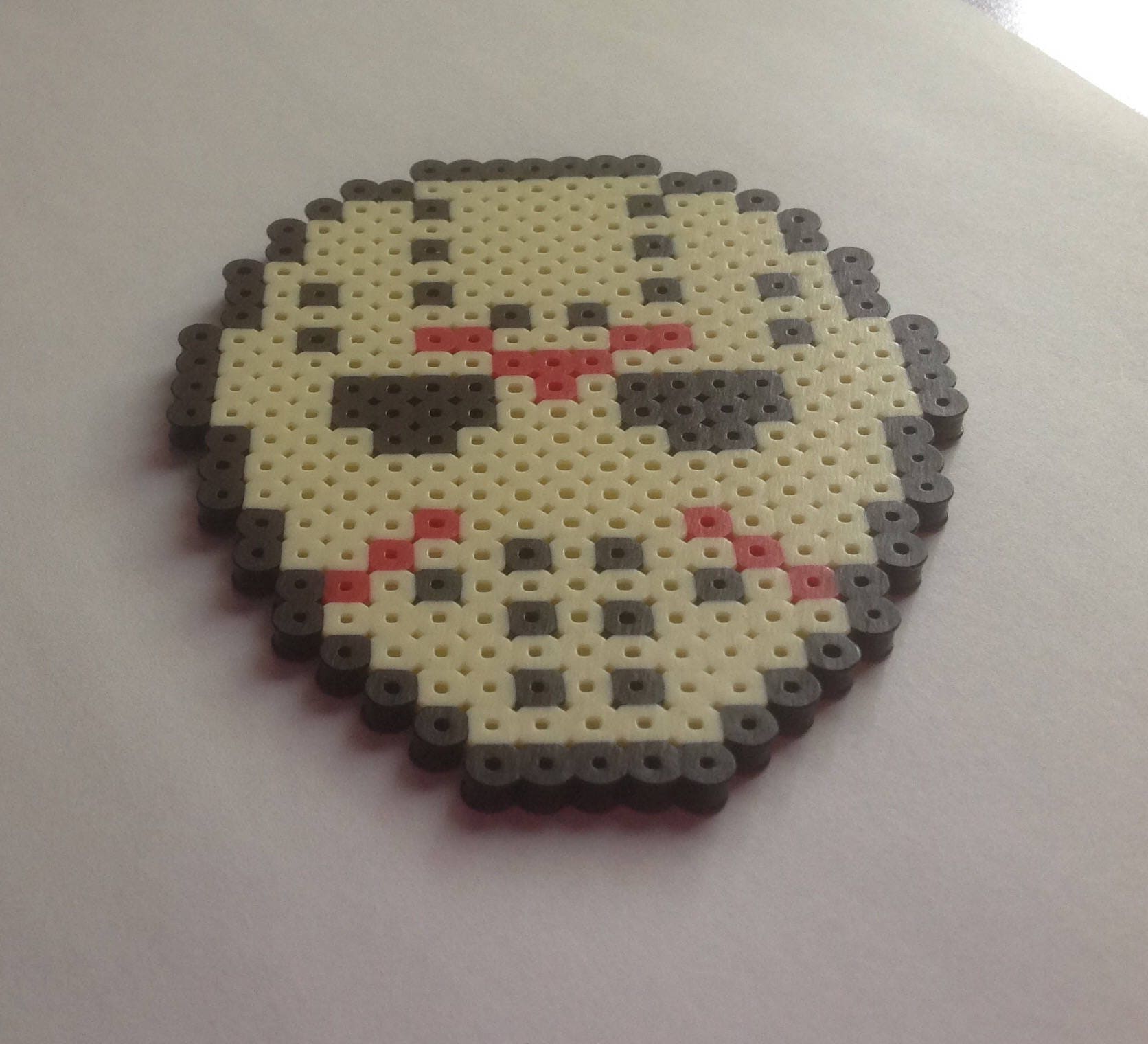 Friday the 13th Jason Voorhees Mask Pixel Art Fridge Magnet | Etsy