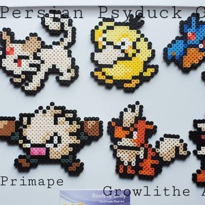 Pokemon Magnets / Ornaments- Meowth Persian Psyduck Golduck Mankey ...