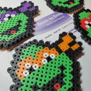 Set of 4 TMNT Magnets/ornaments- Teenage Mutant Ninja Turtles - Gift ...