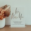Modern Arch Acrylic in Loving Memory Sign Memorial Keepsake - Etsy