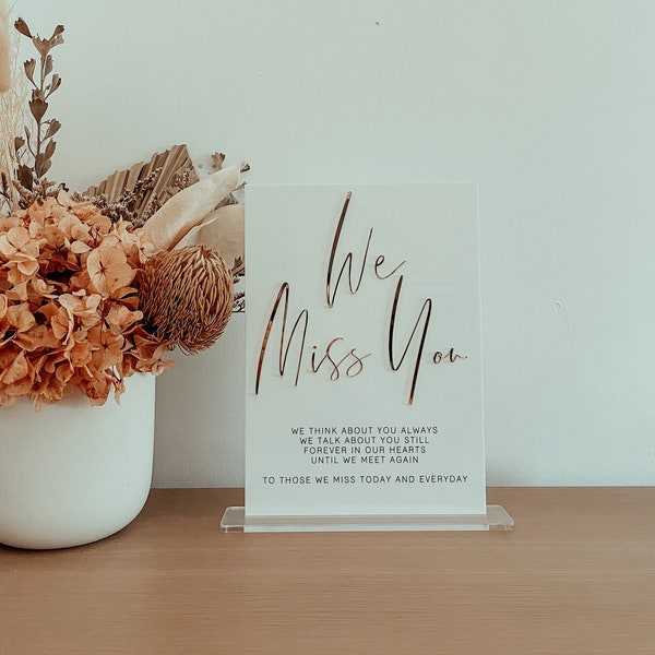 In Loving Memory Sign - Etsy