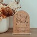 Rustic Arch Wooden/timber in Loving Memory Sign - Memorial Keepsake - Etsy