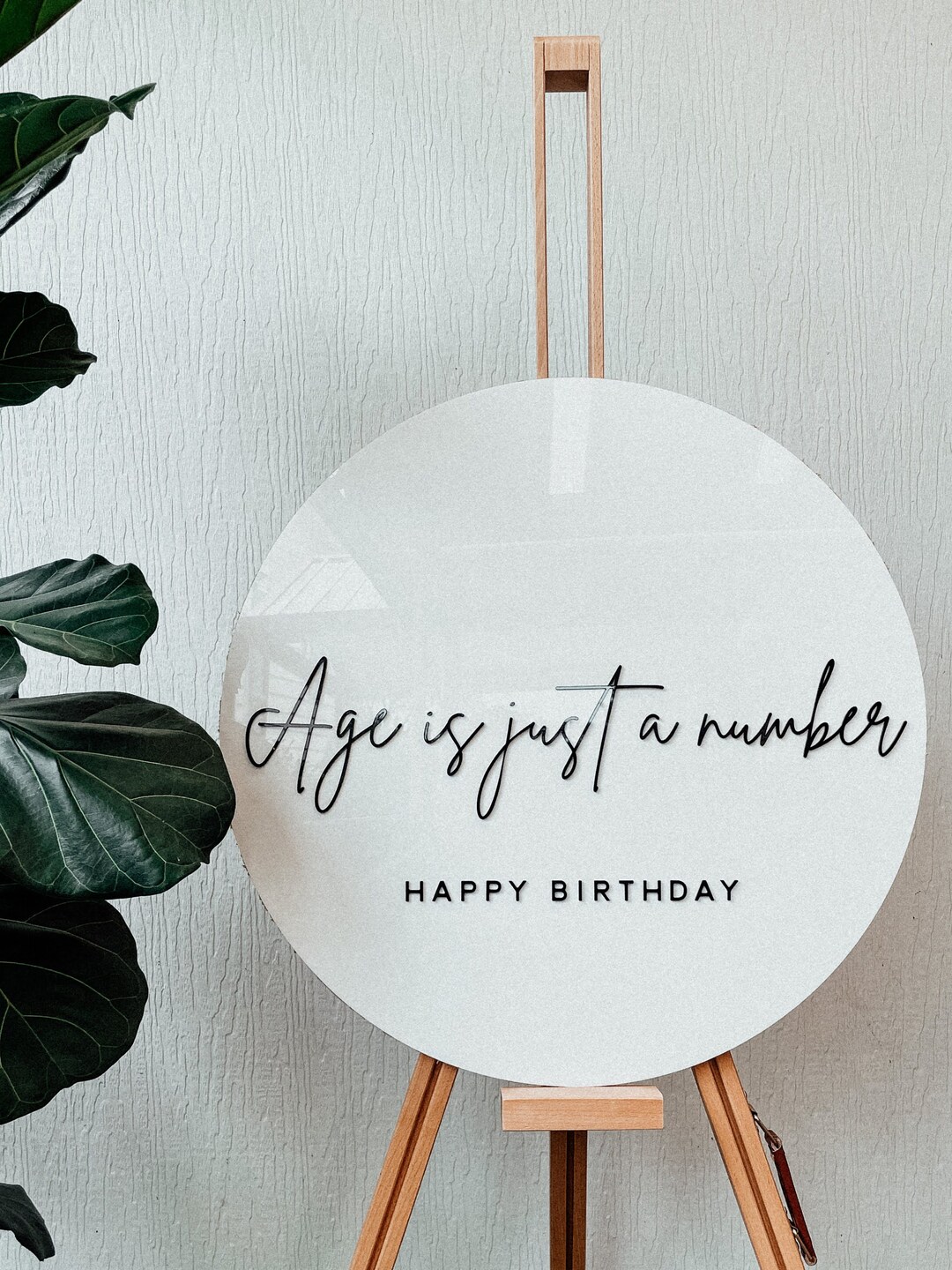 Birthday Sign | Event Sign | Acrylic Sign - Etsy