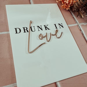 Drunk in Love Sign - Etsy